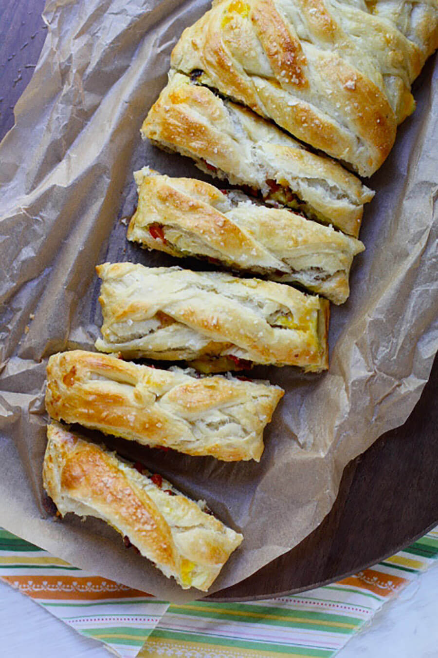 Bacon, Egg & Cheese Breakfast Braid - Clabber Girl