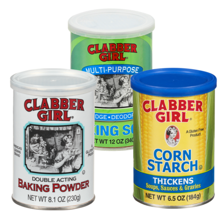 Clabber Girl Baking Powder, Baking Soda, & More